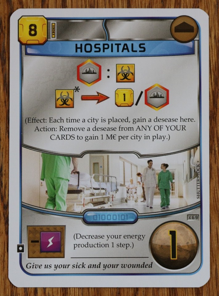 Terraforming Mars Promo Card Mini Expansion Board Game Kickstarter Big ...