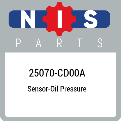 25070-CD00A Nissan Sensor-oil pressure 25070CD00A, New Genuine OEM Part ...