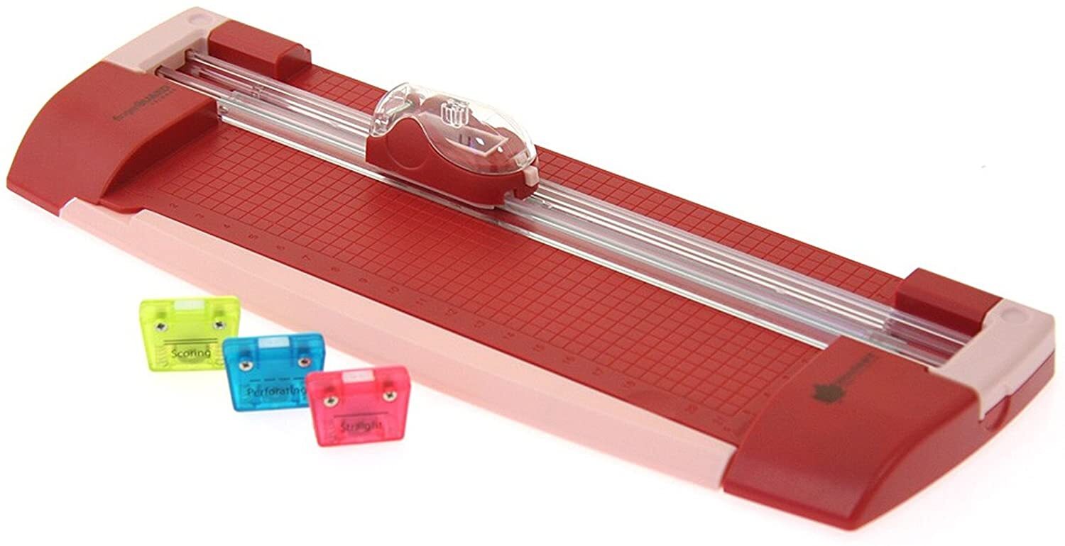 Woodware Mini Compact FingerGuard Trimmer With 3 Blades (T400) Card ...