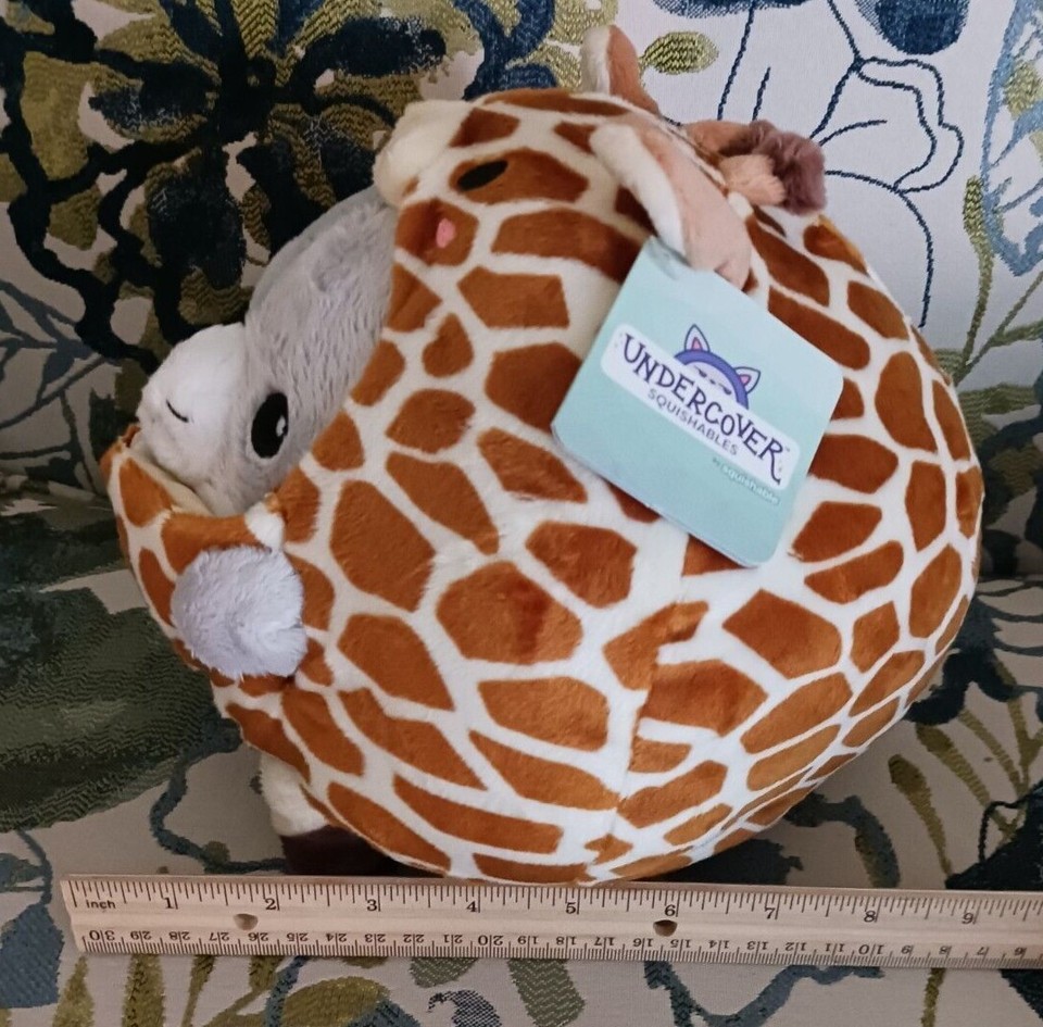 Squishable Undercover Plush - Rare Kitty in Giraffe Version - NWT From Japan | eBay