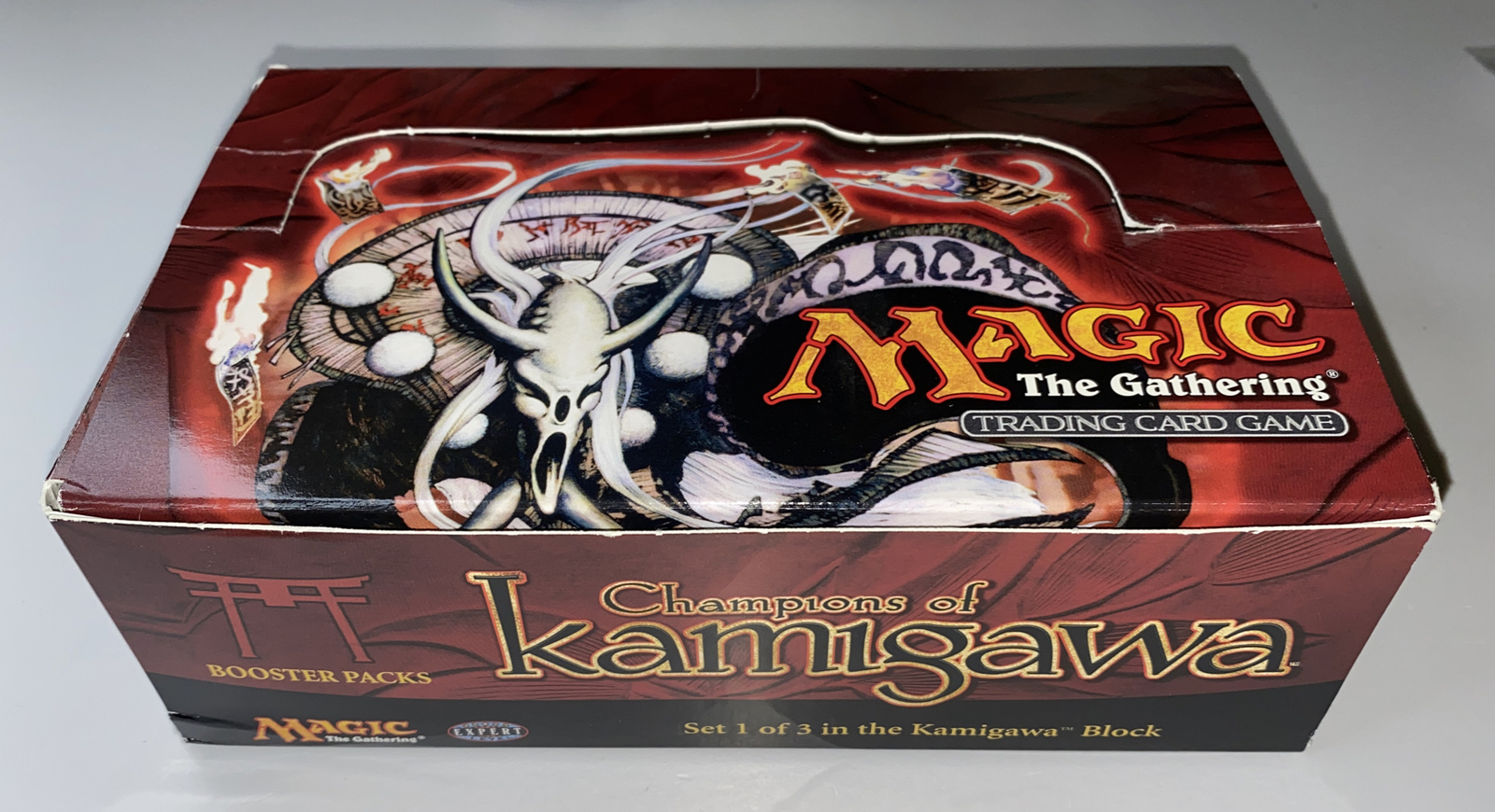Magic the Gathering Champions of Kamigawa EMPTY Booster Box READ USED ...