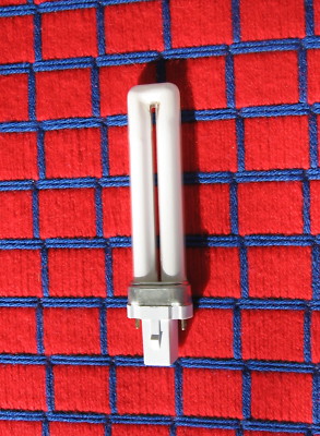 NEW PL7 compact fluorescent 2700K light bulb 7w cfl 2 pin G23 CF7DS/827 ...