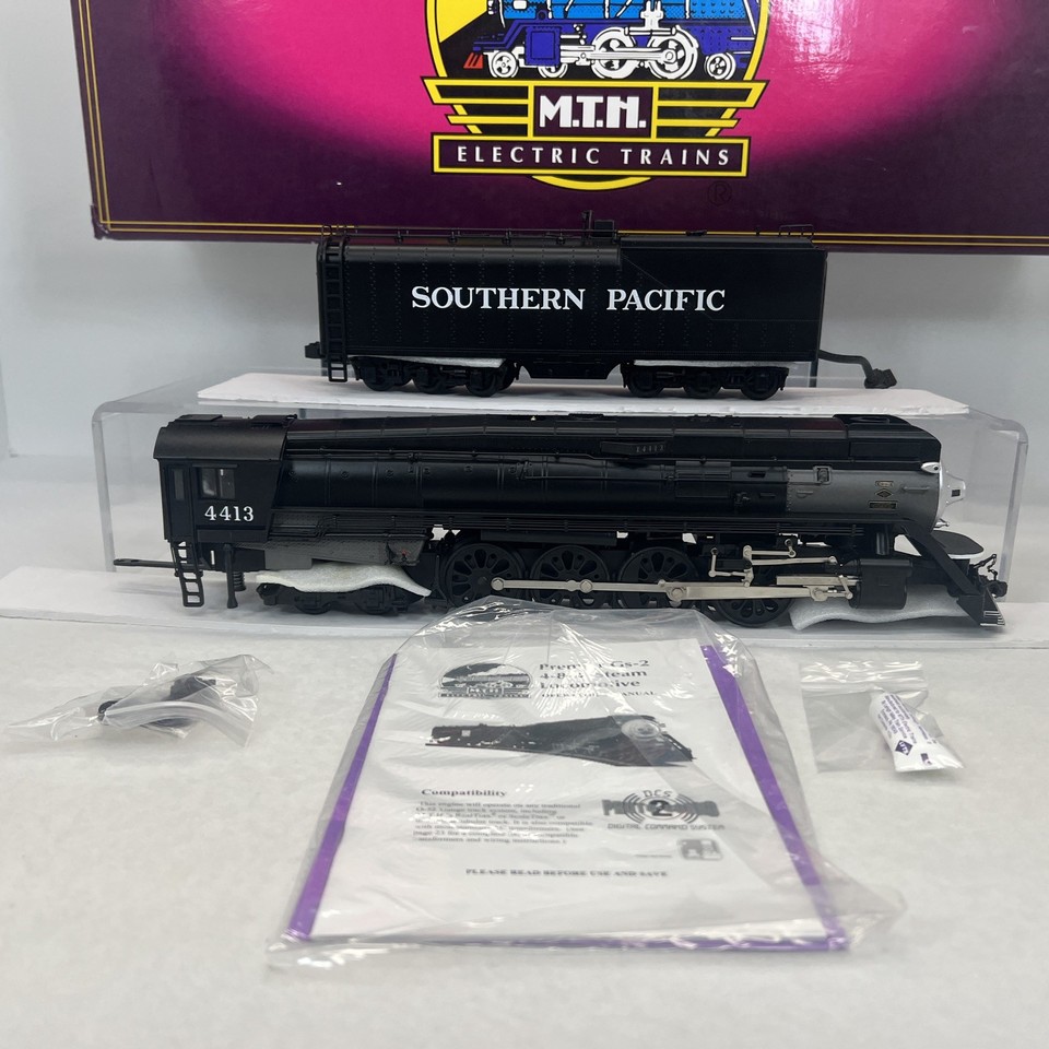 MTH Premier 20-3061-1 Southern Pacific GS-2 4-8-4 Steam PS.2 O New BCR ...