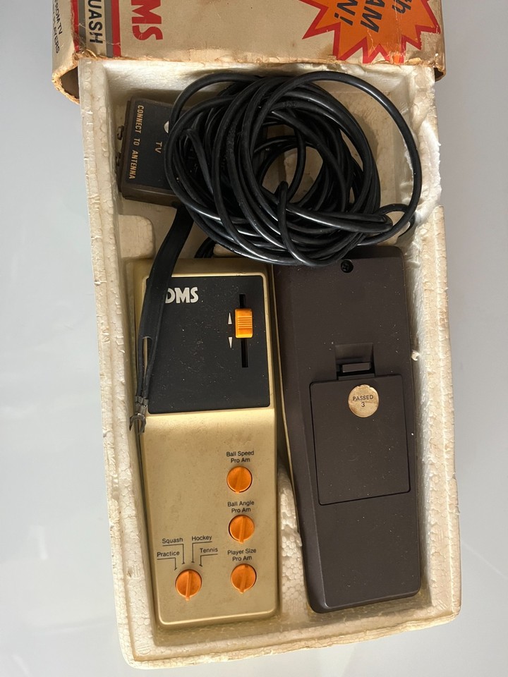 Vintage DMS Tele-Action Mini TV Game 4 Electronic Games W Pro-Am New w ...