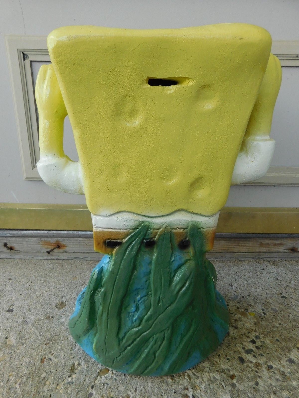 LARGE CHALKWARE SPONGEBOB SQUAREPANTS BANK | eBay