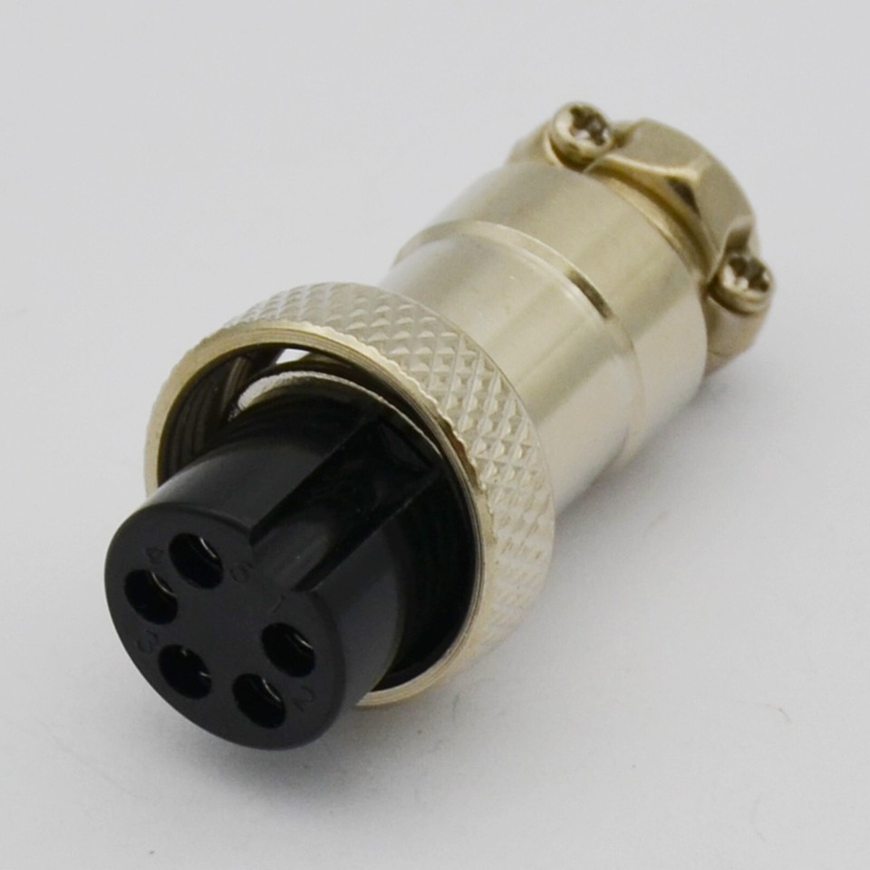 10,5 pin microphone connector for Army Military Aircraft Radio MIC | eBay