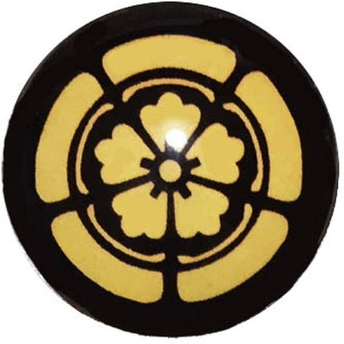 Family Crest Pin Badge Oda Mokkou Nobunaga Samurai 2cm Made in Japan | eBay