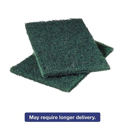 Scotch-Brite PROFESSIONAL Commercial Heavy-Duty Scouring Pad Green 6 X ...