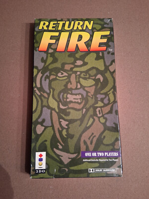 3do games long box Return Fire Tested Rare 3d0 good condition CIB ...