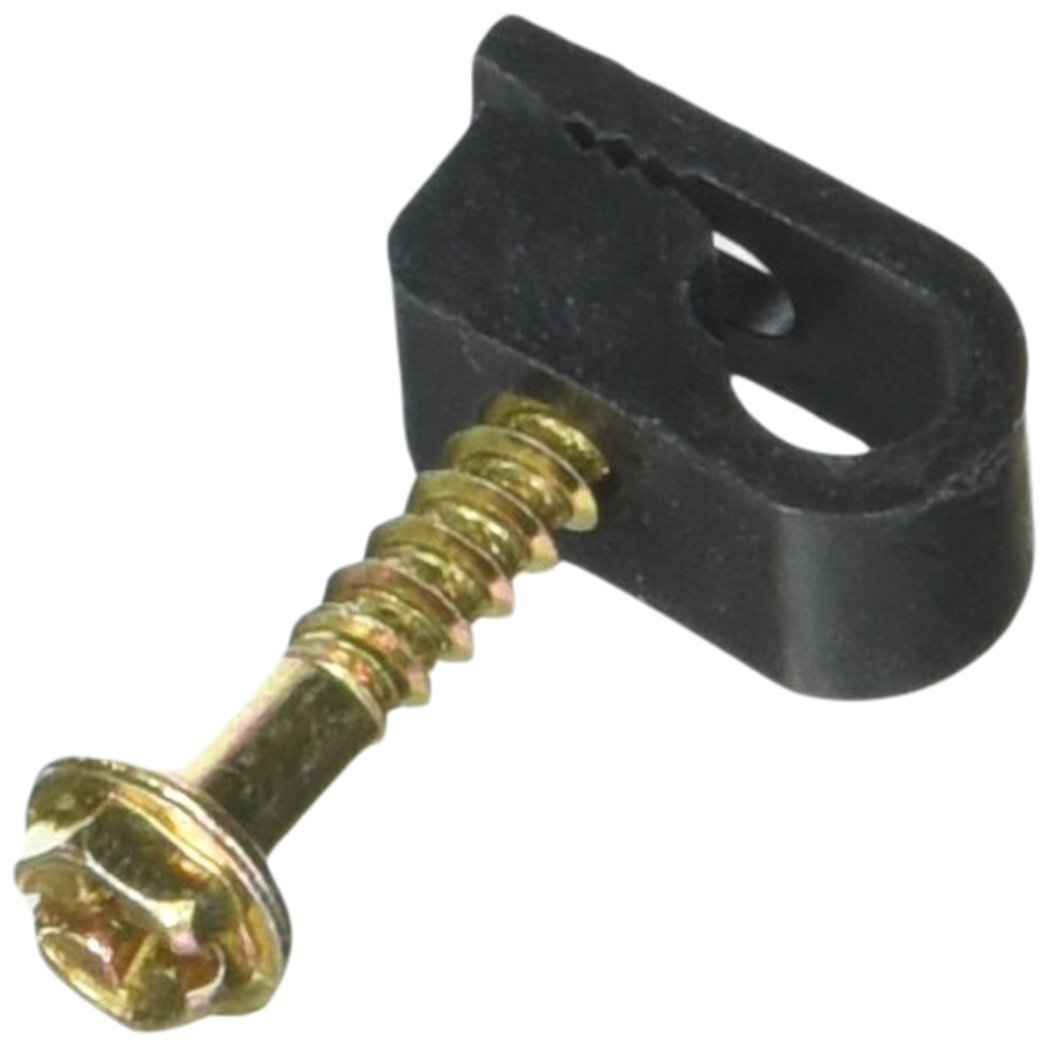 202SB-B SINGLE FLEXIBLE CABLE CLIP WITH SCREW- 100 pcs | eBay