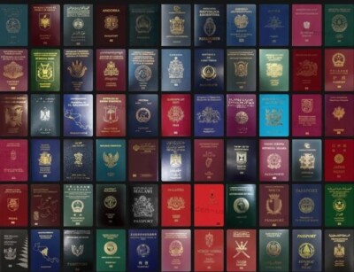 46 Countries Passport Notebook Movie Props Student Imitation Travelling ...
