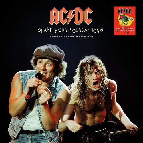 AC/DC Shake Your Foundations ♦ 4 COLORED Vinyl LP BOXSET ♦ Numb. Ltd ...