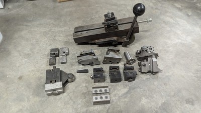 Hardinge double tool cross slide with tooling for DSM-59 DV-59 lathes ...