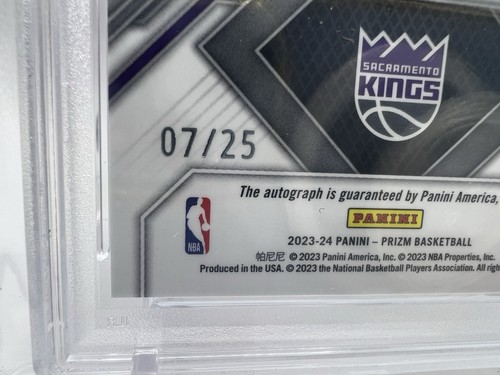 2023 Prizm Colby Jones Sensational Signature#SSCE Mojo 7/25 Rookie PSA ...