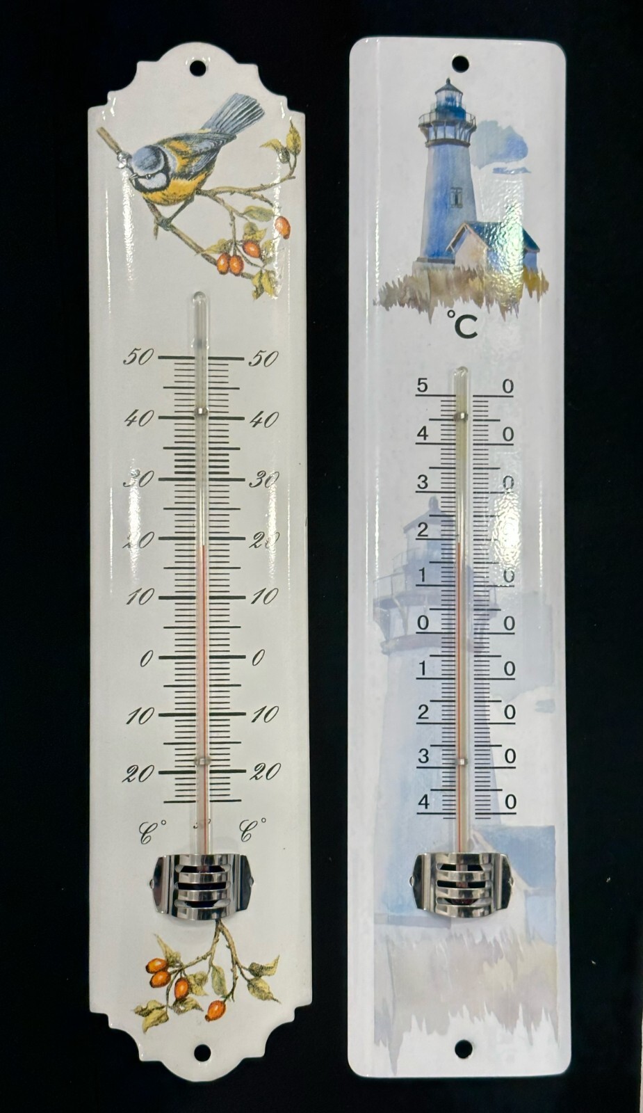 LABO Metal Indoor/Outdoor Garden Thermometer Celsius -20/+50C LARGE | eBay
