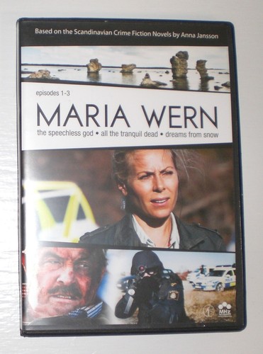 Maria Wern Episodes 1-3 with Eva Röse Peter Perski Swedish Lang English ...