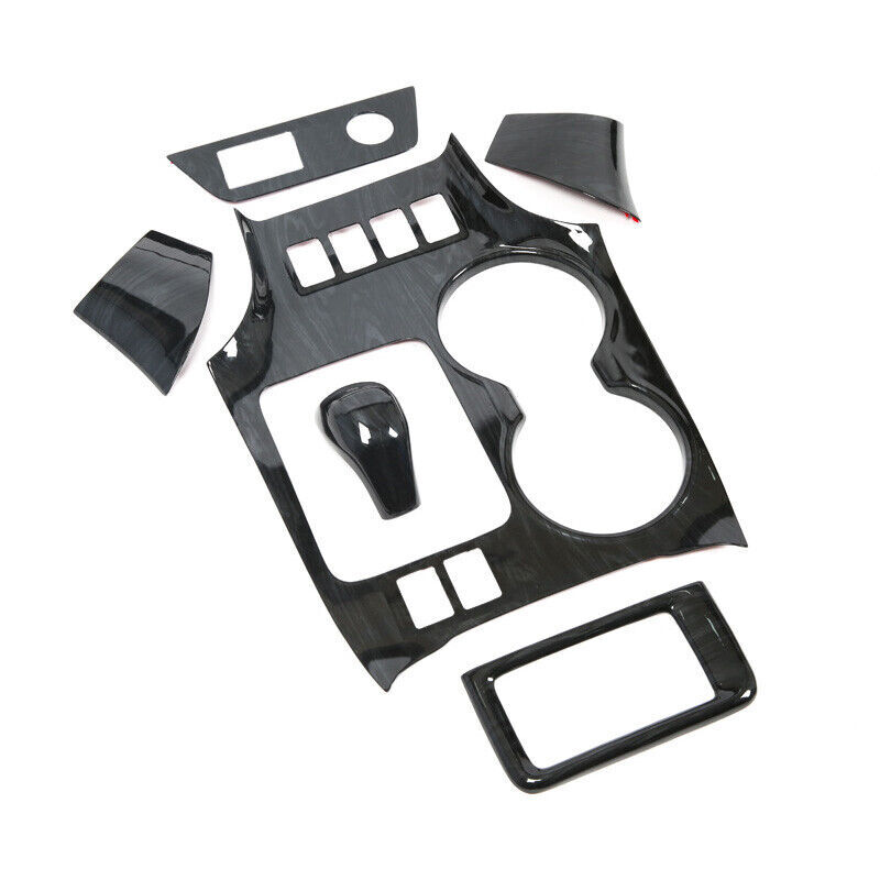 Console Gear Shift Frame Trim For Toyota Highlander 2014-2019 Black ...