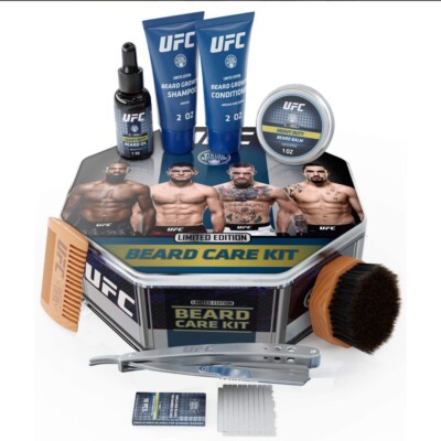 UFC Limited Edition Beard Kit for Superior Beard Care-Complete Beard ...