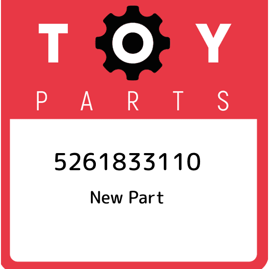 52618-33110 Toyota Absorber FR Bumper 5261833110 Genuine OEM Part for ...