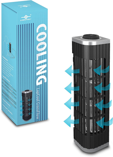 Vantec Lapcool Crossflow Fan for Laptop/Tablet/Smartphone/User with USB ...