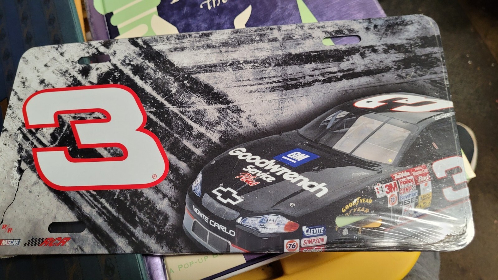 Dale Earnhardt Sr. / RCR #3 Metal License Plate | eBay