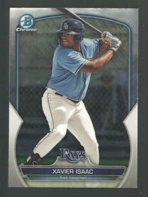 2023 Bowman Draft Xavier Isaac #BDC-120 Chrome Tampa Bay Rays | eBay