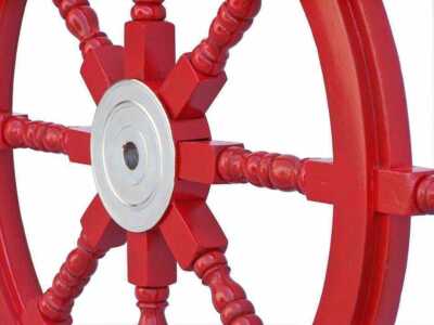 Wheels - Red Ship Wheel
