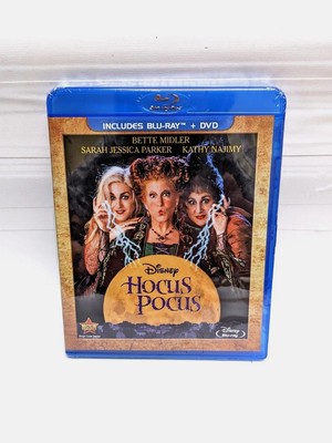 Hocus Pocus (Blu-ray + DVD, 2-Disc Set) Disney Film RARE OOP BRAND NEW ...