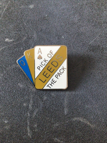 LEEDS UNITED FOOTBALL CLUB “PICK OF THE PACK” PIN BADGE | eBay