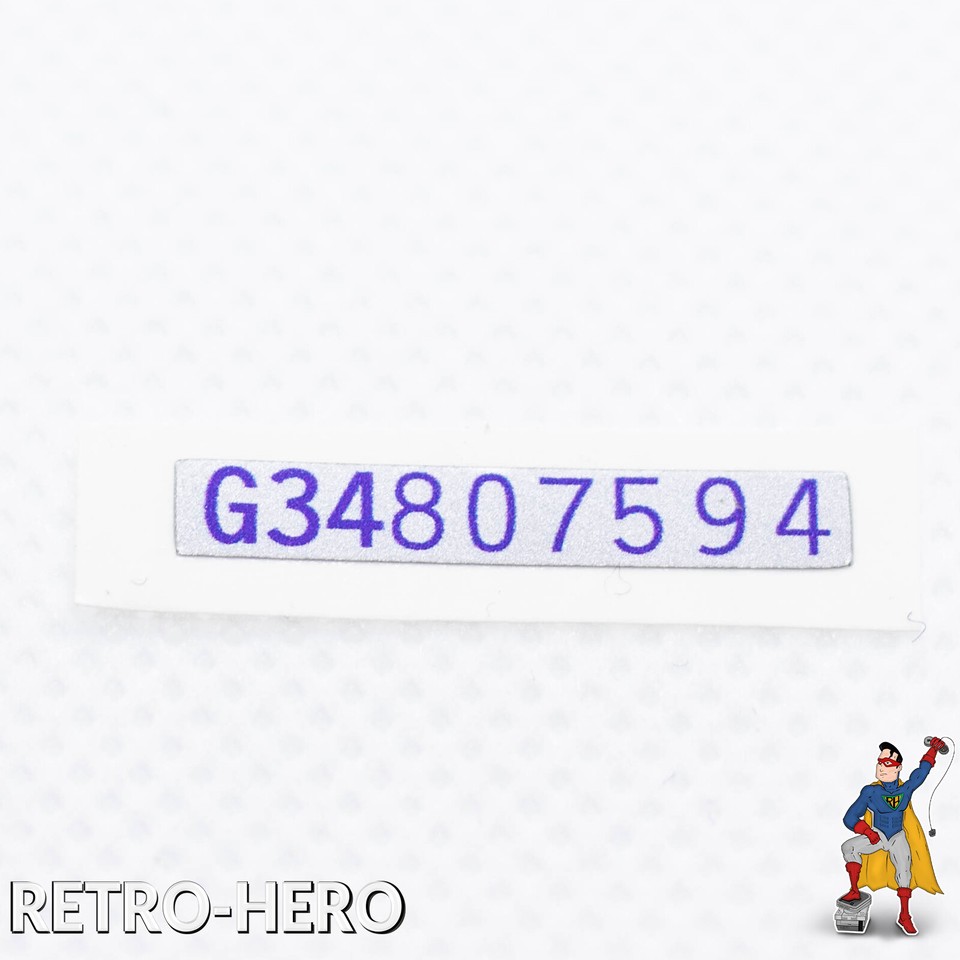 Seriennummer für GameBoy Classic Serial Number Sticker ID DMG-01 Game ...