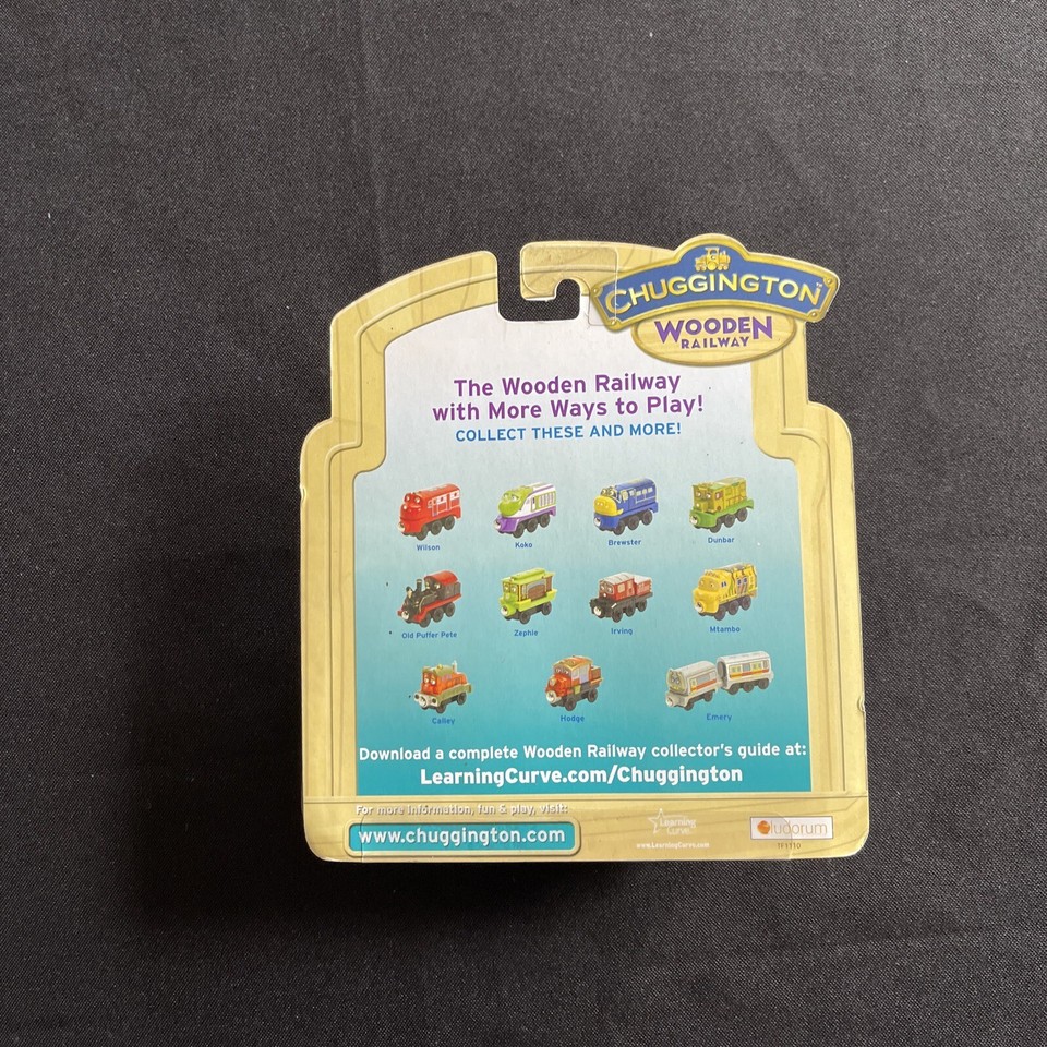 2010 Chuggington Wooden Railway Chug Patroller Wilson Red - Real Wood ...