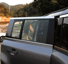 8pcs Fits for Defender 110 2020-2024 Window Frame Trim Moulding Sill ...
