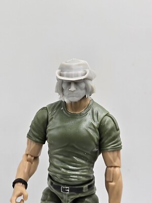 3d Printed PREDATOR BILLY SOLE Head #2. 1:18 3 3/4" GI Joe 25th ...