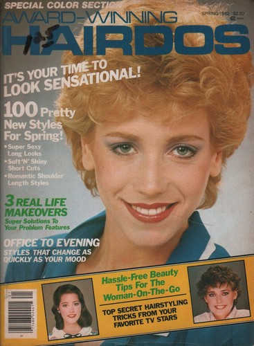 Award Winning Hairdos Spring 1982 Vintage Hairstyle Magazine 072619AME2 ...