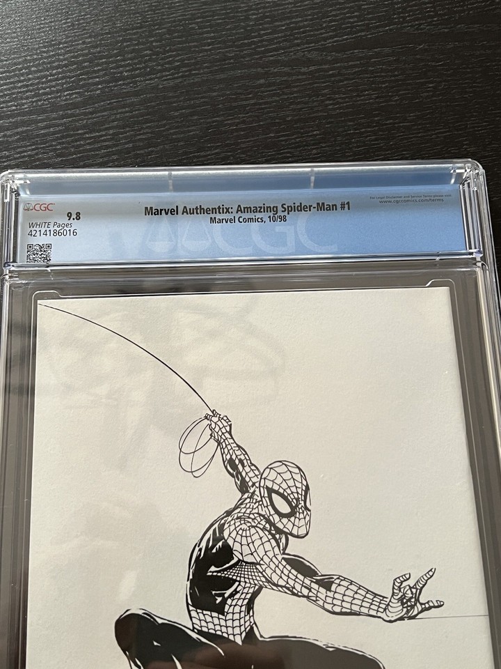 Amazing Spider-Man #1 Marvel Authentix Limited Edition Comic CGC 9.8 10 ...