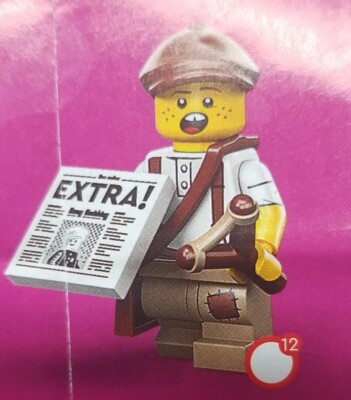 LEGO Minifigures CMF Series 24 (71037) - Paperboy | eBay