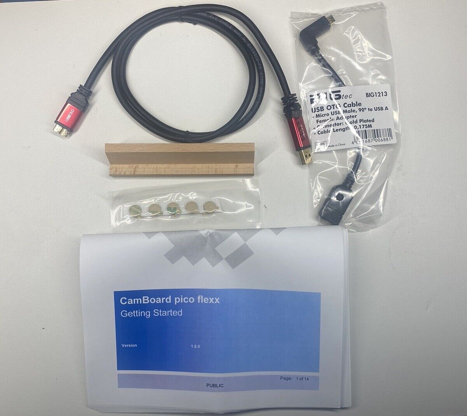 Pico Flexx Camboard NIB IFM PMD Time-of-Flight (ToF) 3D camera Dev Kit ...