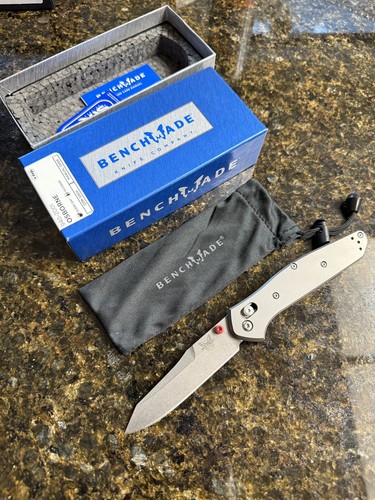 Benchmade 940-2001 Osborne 2019 Limited Edition S90V Grey Titanium Axis ...