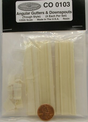 135th Construction Battalion 1:35 Resin CO 0103 Angular Gutters ...