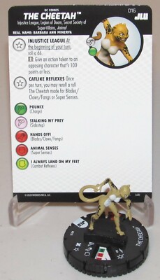 THE CHEETAH #016 Justice League Unlimited DC HeroClix | eBay