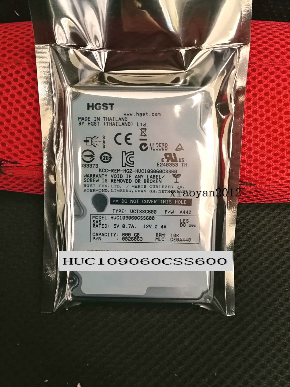 HUC109060CSS600 600GB 10K SAS 2.5" 6Gbs Hard Drive Server Fits Dell | eBay