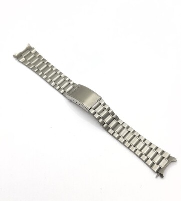 Seiko NOS Vintage 20mm x 18mm Stainless Steel Watch Bracelet, End Links ...