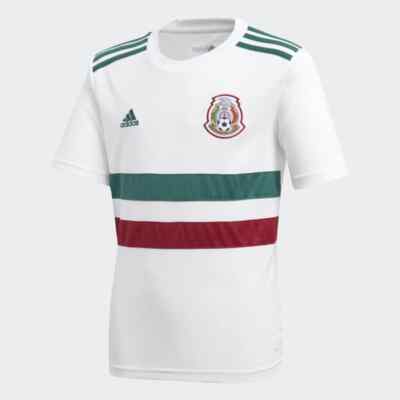 Mexico National Team FMF Away Shirt 2018 Youth Kids Jersey BNWT Adidas ...