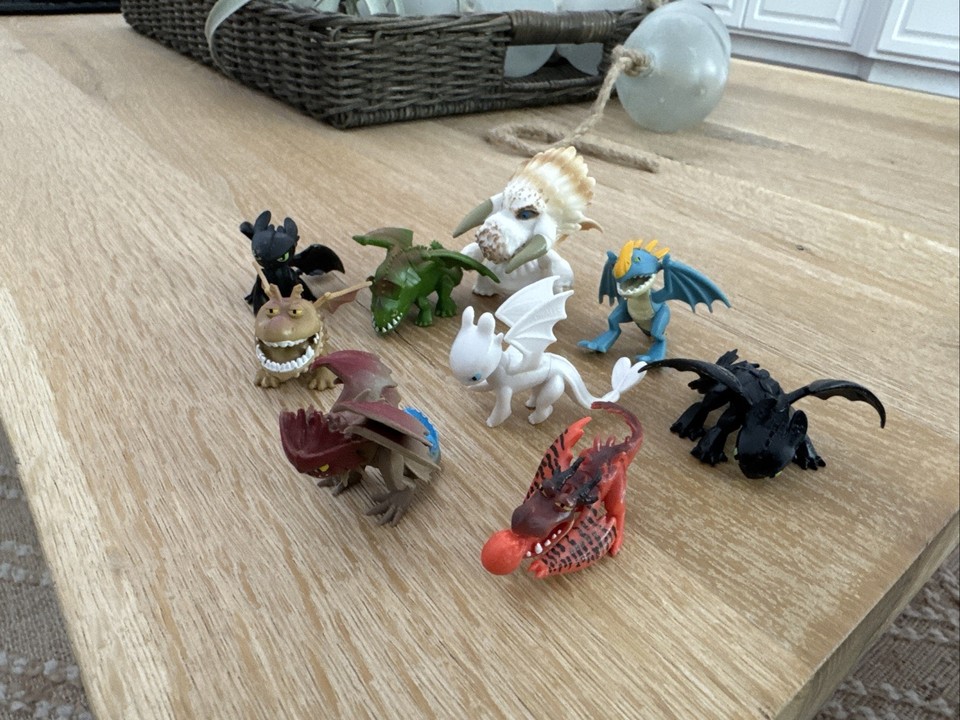 How To Train Your Dragon Mini Figures set of 9 | eBay