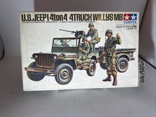 Tamiya 35015 US Jeep 1/4 ton 4x4 Willys MB Military Series Kit # 35015 ...