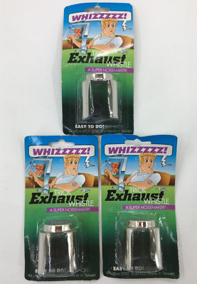 TRICK EXHAUST WHISTLE EXHAUST PIPE TIP WHIZZZZZ A SUPER NOISEMAKER ...