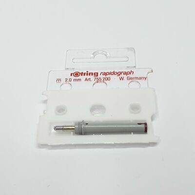 rOtring Rapidograph Replacement Nib / Pen Point - 2.00 mm - Made in ...