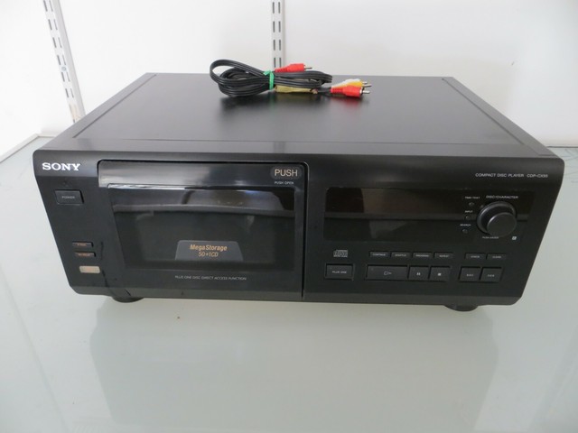 Sony Cdp-cx55 50 1cd Mega Storage Disc Player for sale online | eBay