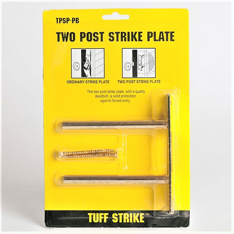 Home Security Door Reinforcement | Two Post Strike Plate | Secure Door ...