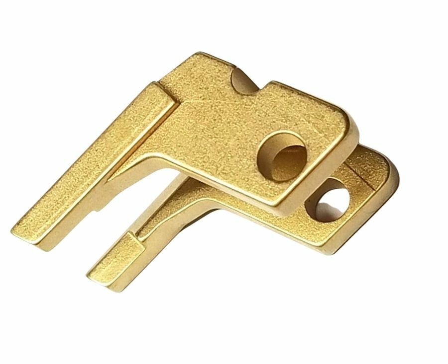 TiN Coated Locking Block For GLOCK 19 23 32 38 45 Gen 3 4 5 and Gen 5 G ...